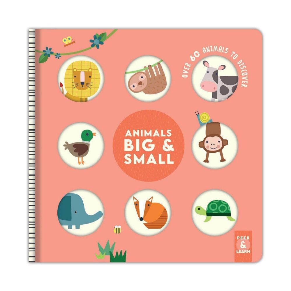 12 pieces Animals Big & Small - Over 60 Animals To Discover - Coloring ...