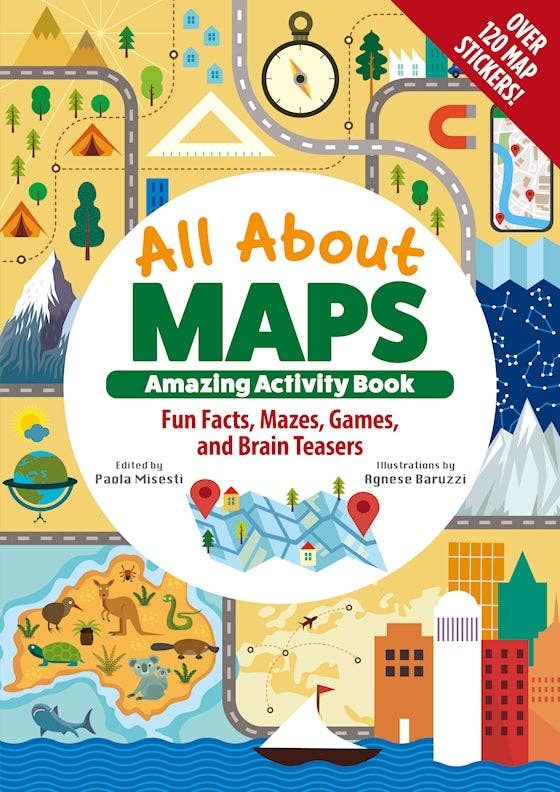 Bulk All About Maps Amazing Activity Book - Wholesale Sock Deals