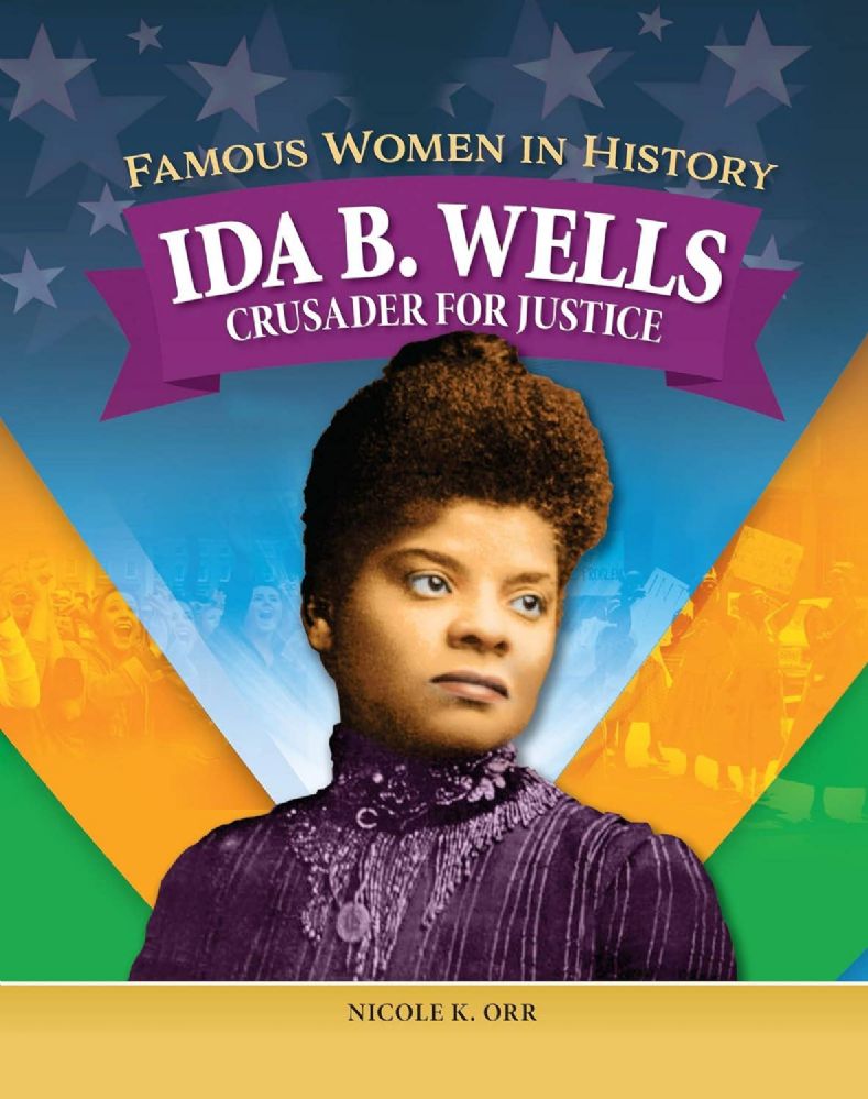 12 pieces Famous Women In History: Ida B. Wells (sc) - Coloring ...