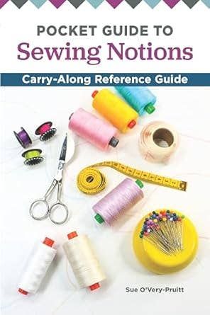 12 pieces Pocket Guide To Sewing Notions -CarrY-Along Reference Guide ...