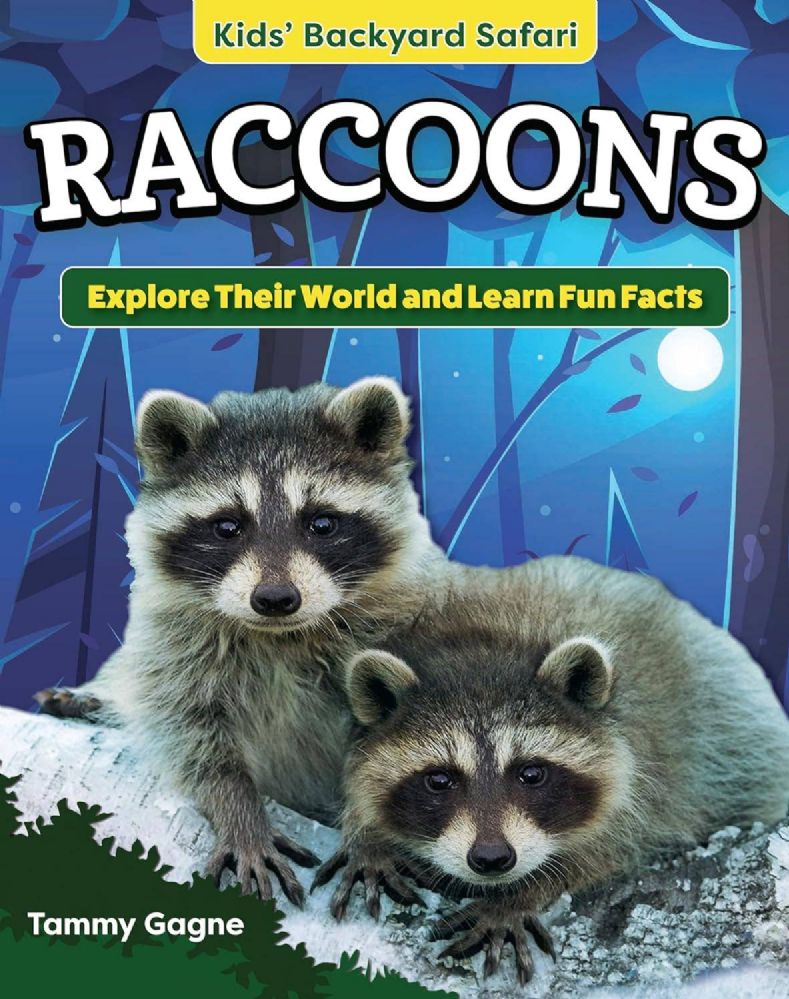 12 pieces Kids' Backyard Safari: Raccoons (sc) - Explore Their World ...