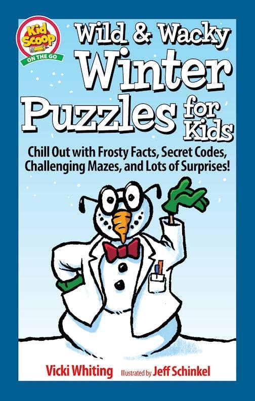 12 pieces Sensational Snow Day Puzzles For Kids - Coloring & Activity ...