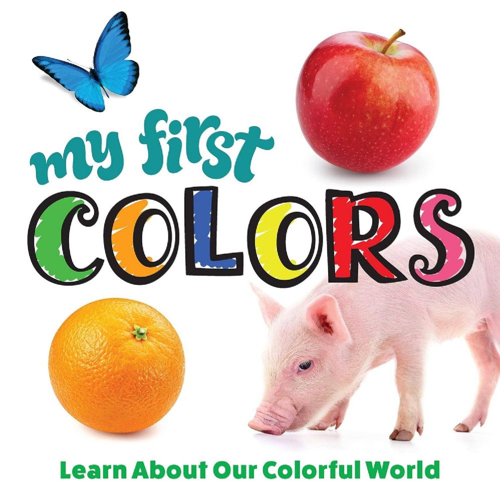 12 pieces My First Colors -Learn About Our Colorful World - Baby Book ...