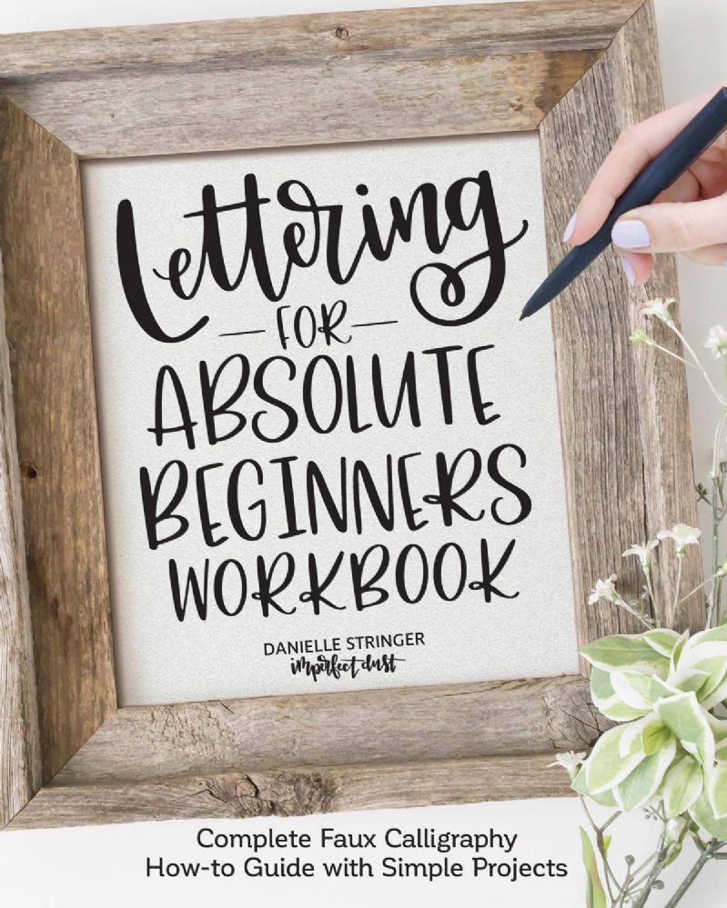 12 pieces Lettering For Absolute Beginners Workbook - Faux Calligraphy ...