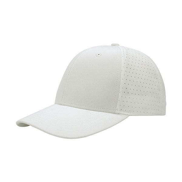 Perforated Performance Cap White - SB