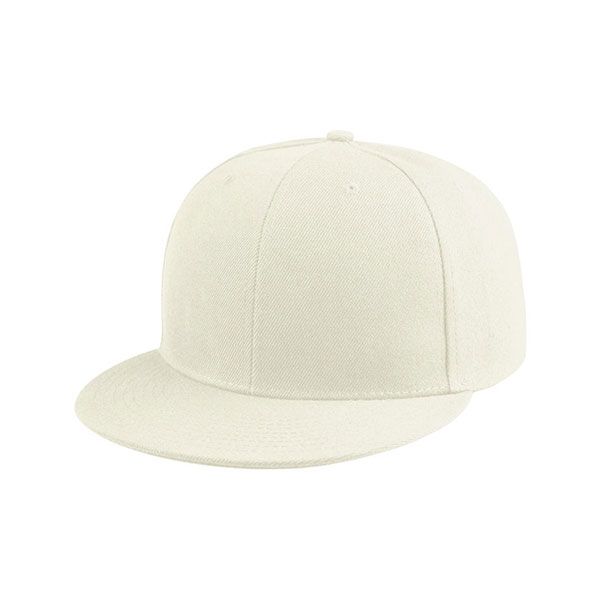 Flat Bill Fitted Cap NATURAL-M - SB