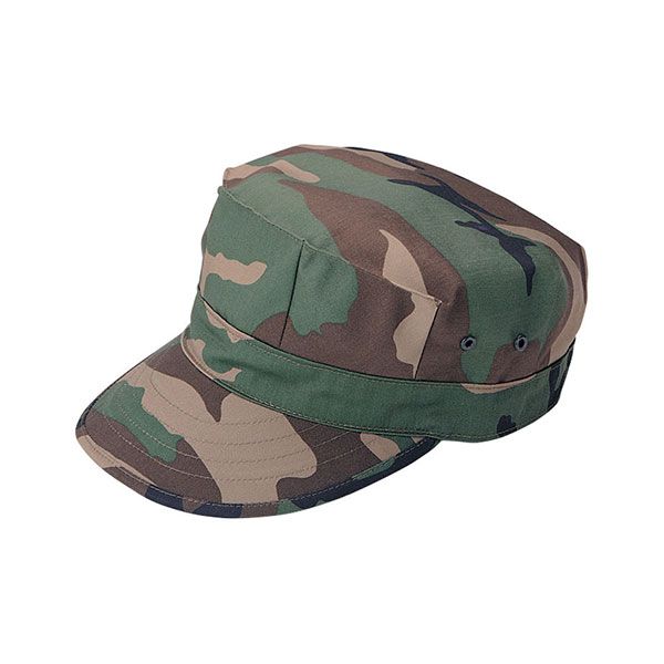 24 Pieces Camouflage Twill Army Cap CAMO - Military Caps - at ...