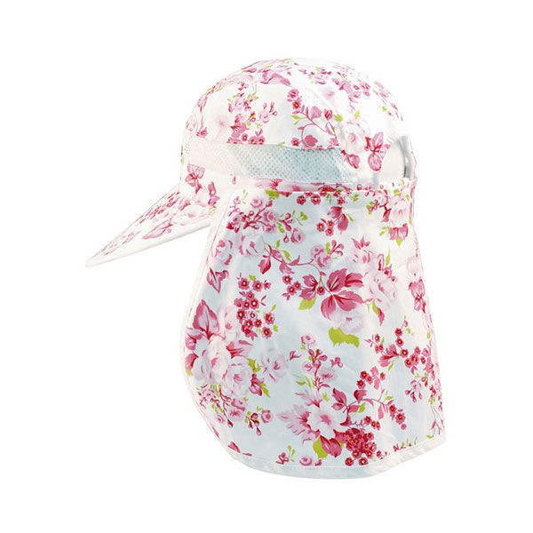 Ladies' Wide Brim Large Bill Cap Fuchsia - SB