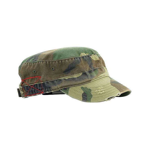24 pieces Enzyme Washed Cotton Twill Army Cap CAMO - Military Caps - at ...