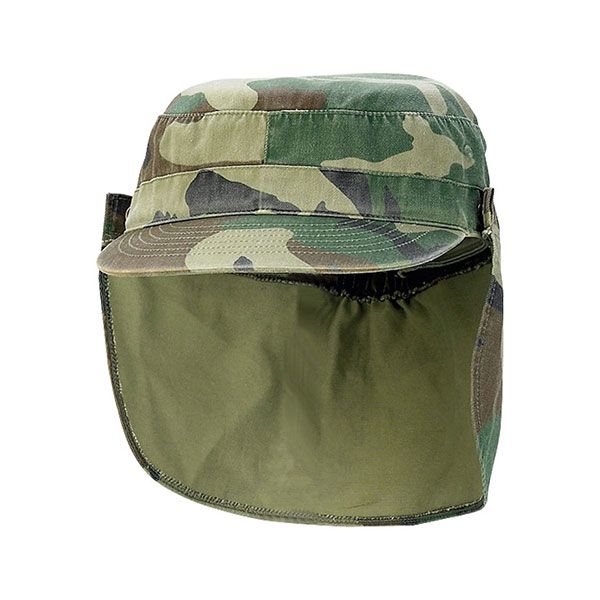 24 pieces Army Cap With Removable Flap CAMO - Military Caps - at ...