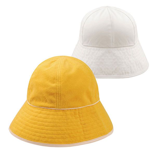 24 pieces Ladies' Reversible Cotton Terry Hat YELLOW - Bucket Hats - at ...