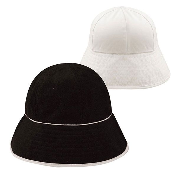24 pieces Ladies' Reversible Cotton Terry Hat BLACK - Bucket Hats - at ...