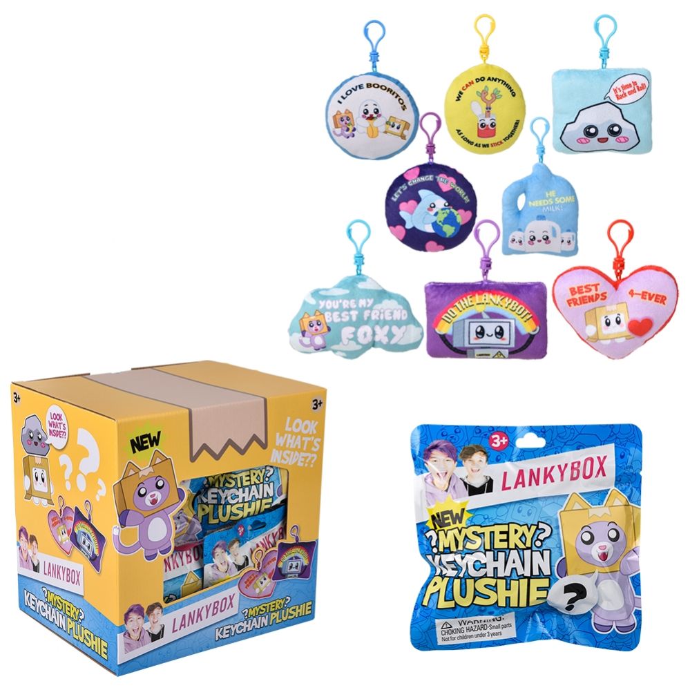 18 pieces Bonker Lankybox Mystery Backpack Clip 18ct - Key Chains - at ...