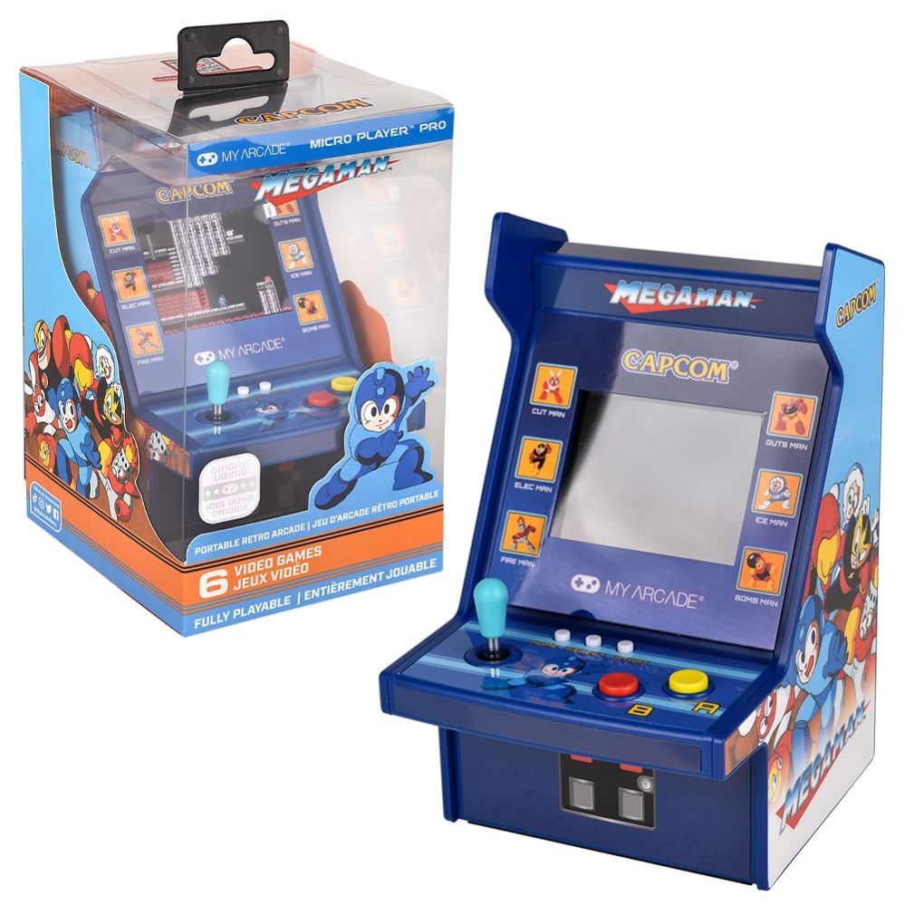 16 pieces My Arcade Mega Man Portable Retro Arcade - Store - at ...