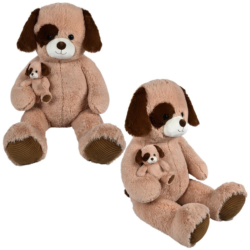 52 inch Mamma Dog With 9 inch Baby - Plush Toys - at - alltimetrading.com