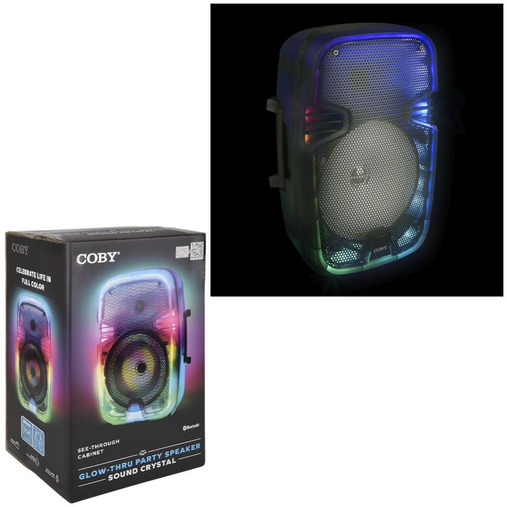 Coby GloW-Thru Party Speaker - Speakers and Microphones - at ...