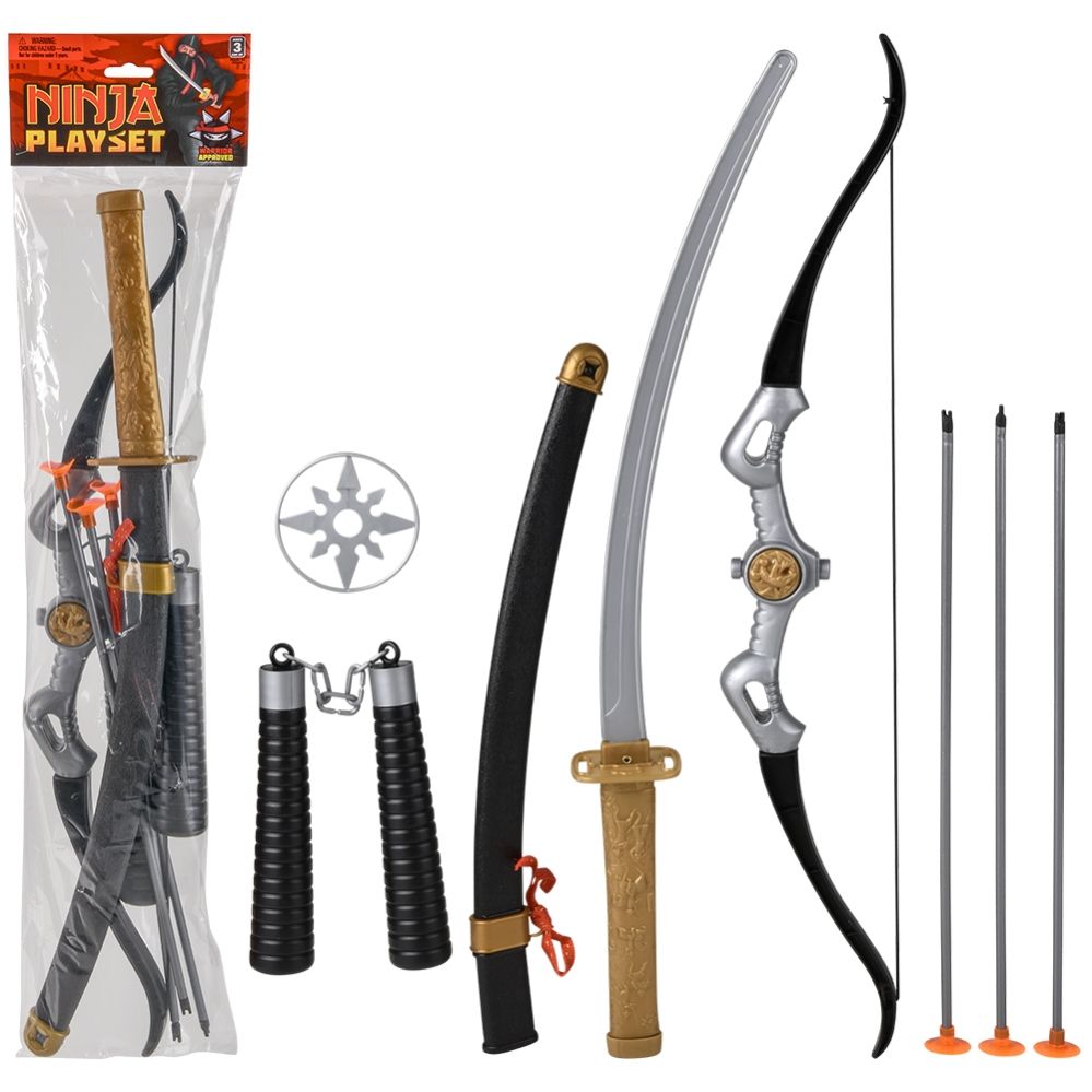 24 pieces Ninja Play Set -Pbh - Boys Toy Sets - at - alltimetrading.com