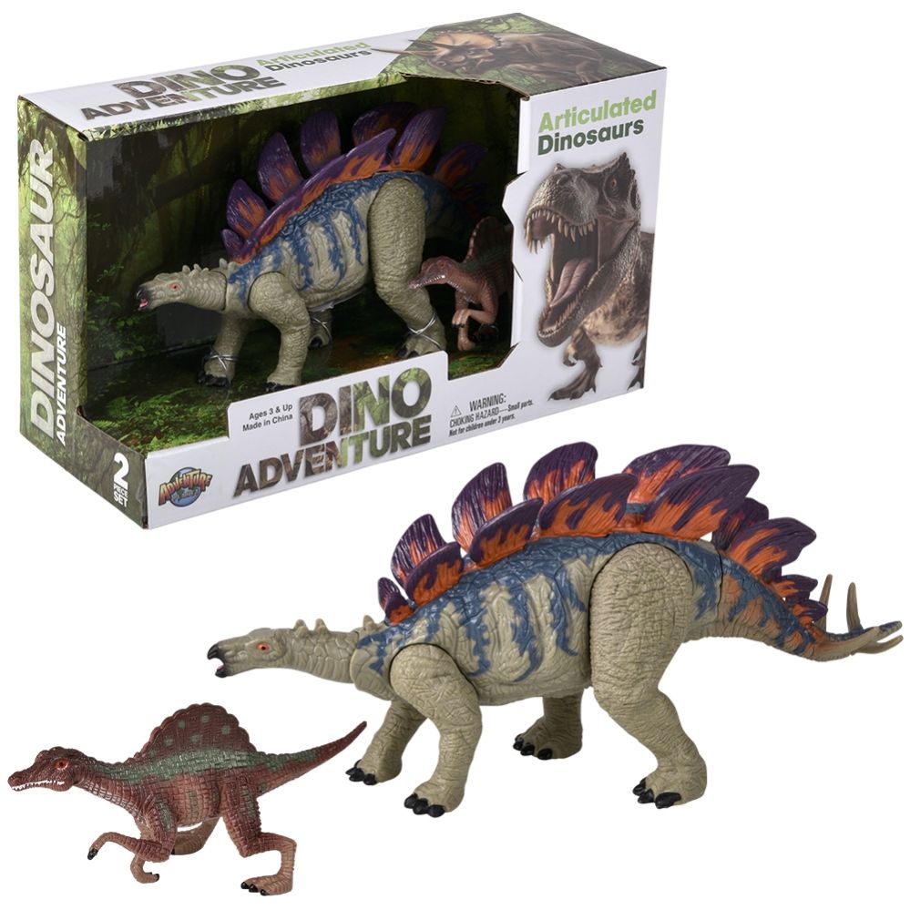Bulk Articulated Stegosaurus Figurine - Wholesale Sock Deals