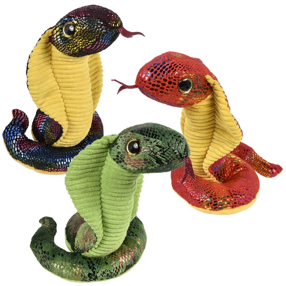 84 pieces 9 inch Coil Cobra - Plush Toys - at - alltimetrading.com