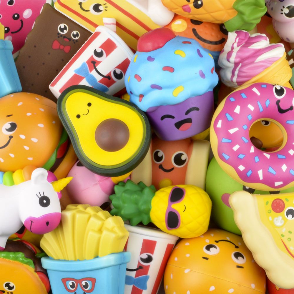 48 pieces Large Squish Mix 6 inch -7.5 inch (48pcs) - Slime & Squishees - at - alltimetrading.com