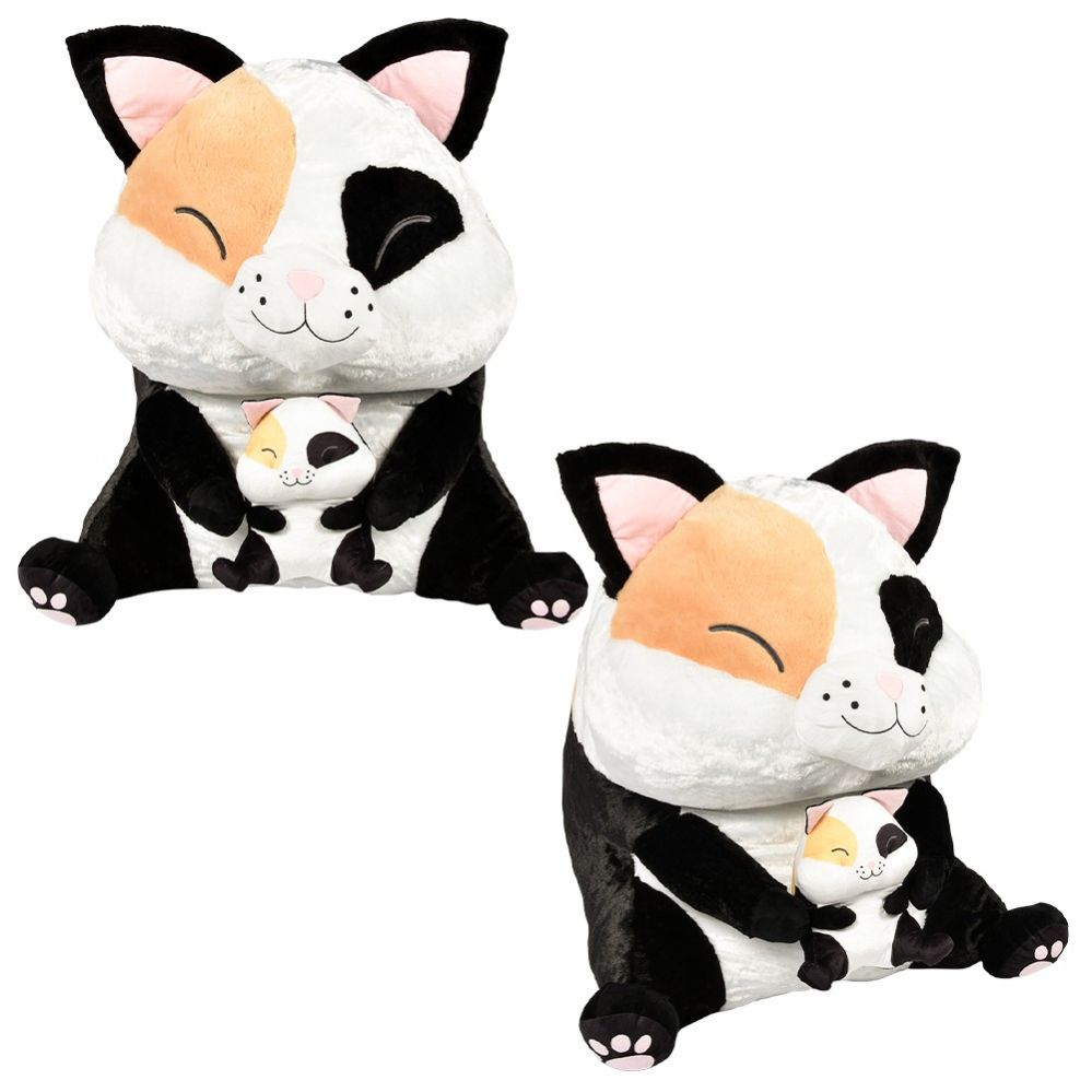 33" Belly Buddy Cat And Baby (ss) - Plush Toys - at - alltimetrading.com