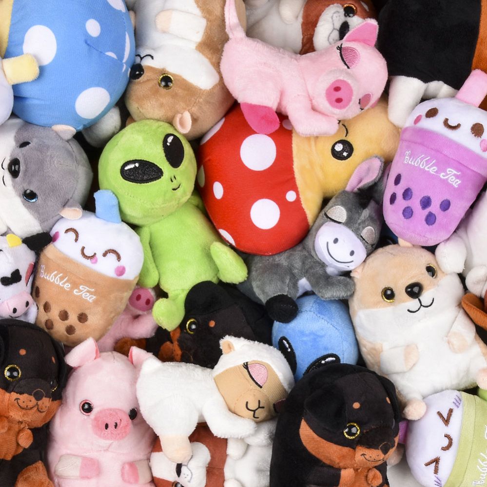 144 pieces Plush Mix 5 inch - Plush Toys - at - alltimetrading.com