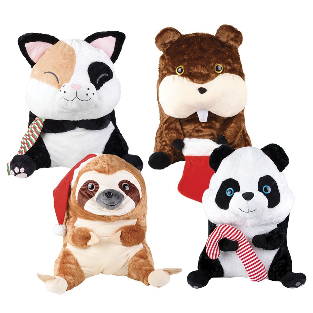 33 inch Christmas Belly Buddies (ss) - Plush Toys - at - alltimetrading.com