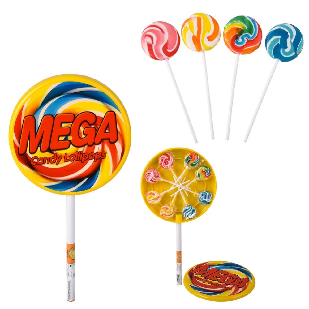 12 pieces Giant Swirlee Pops - Food & Beverage - at - alltimetrading.com