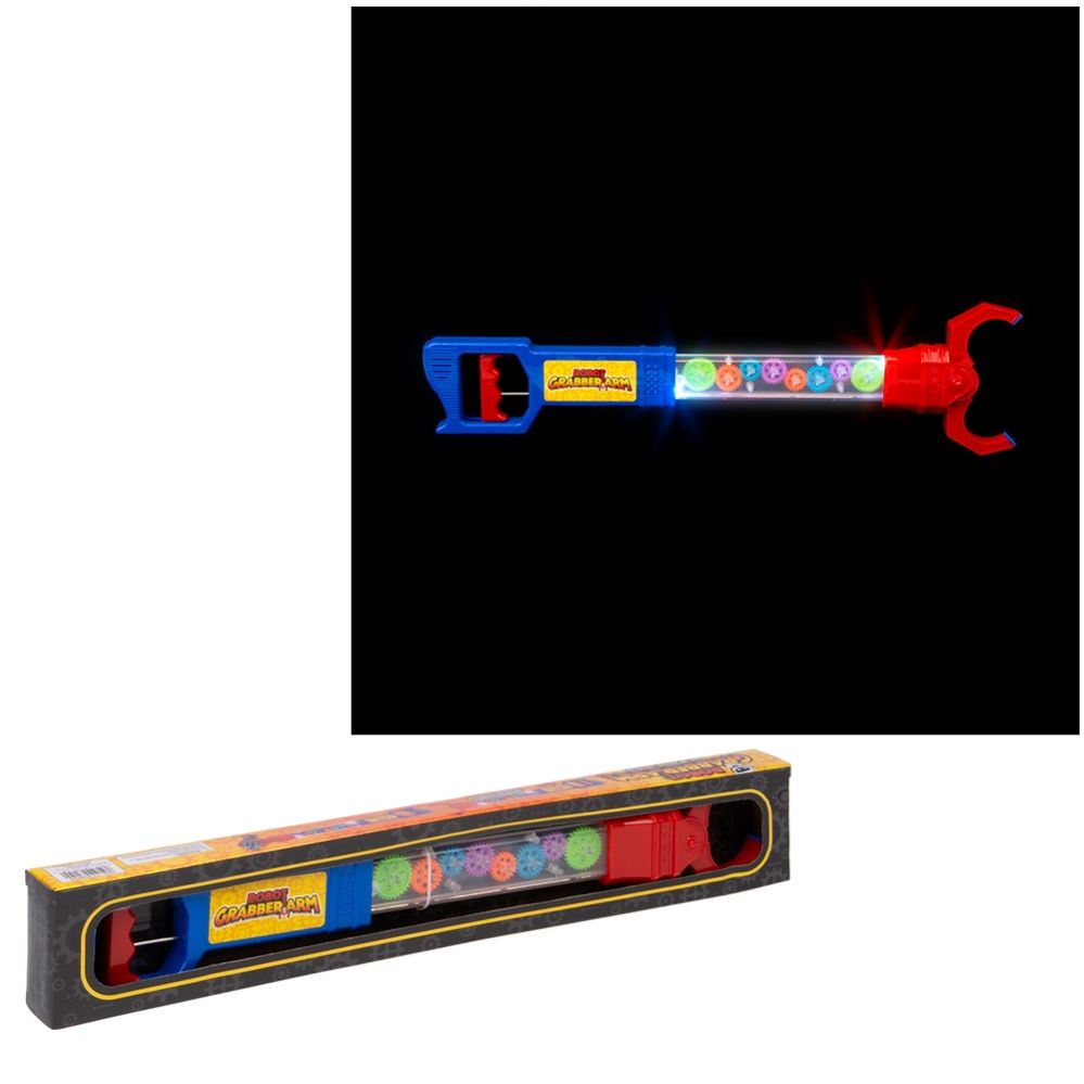 24 pieces 18 inch LighT-Up Robot Arm Gear Grabber - Light Up Toys - at ...