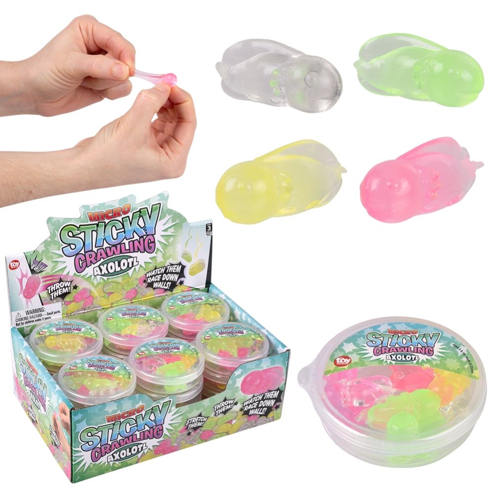 288 pieces Micro StretcH-Icky Axolotl 24ct - Slime & Squishees - at ...