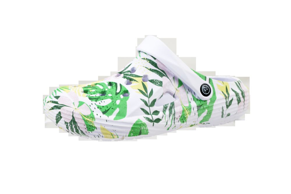 15 pieces Woman's Flowers Pattern Clog Print 3 - Women's Sandals - at ...