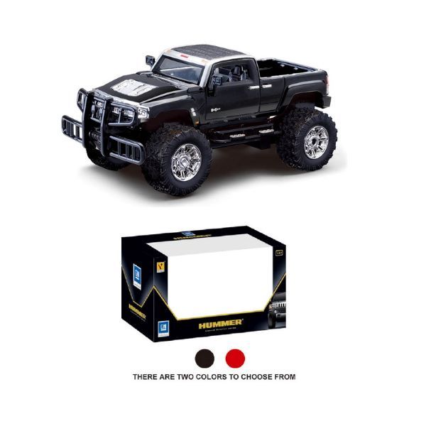 6 pieces 1:24 F/f Big Wheel Hummer H3t In Window Box - Car, Planes ...