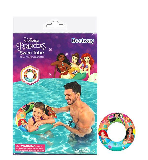 24 pieces Disney Princess F22/f56cm Swim Tube - Goggles & Pool Toys ...