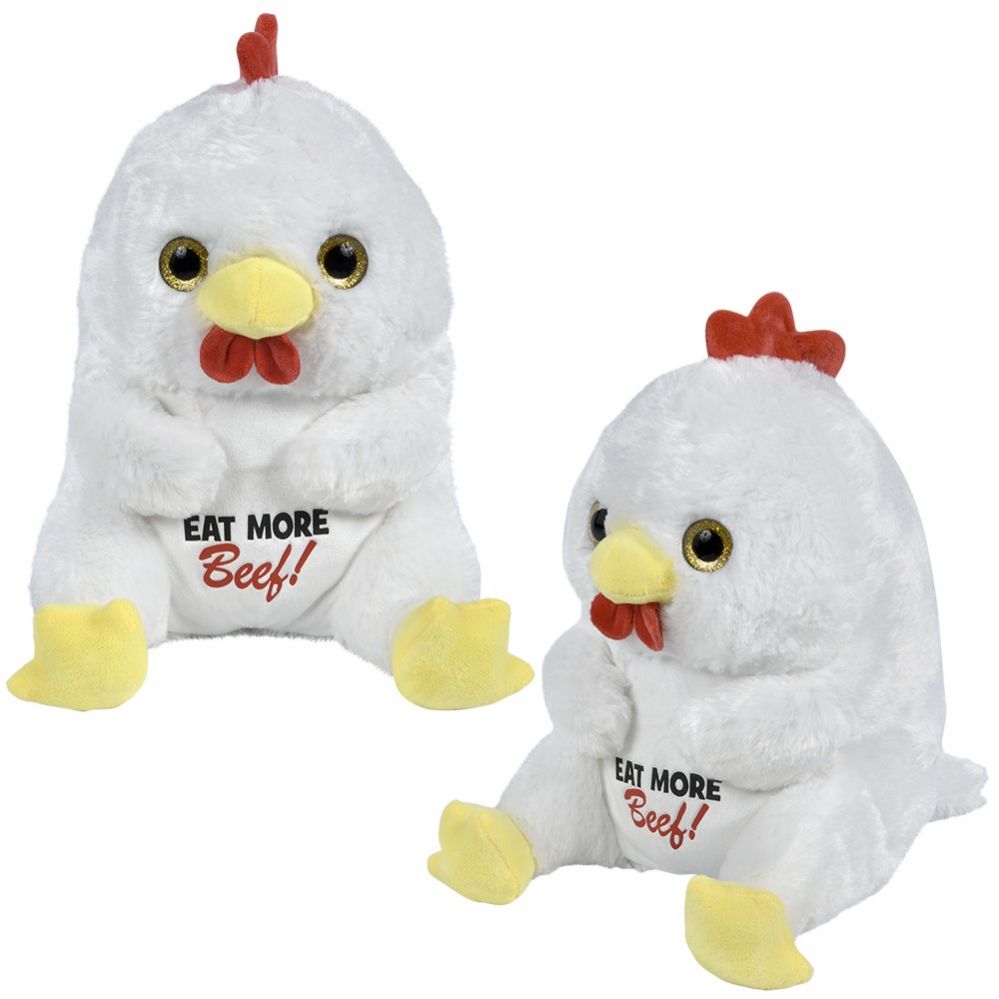 24 pieces 10inch Belly Buddy Chicken Eat More Beef - Plush Toys - at ...