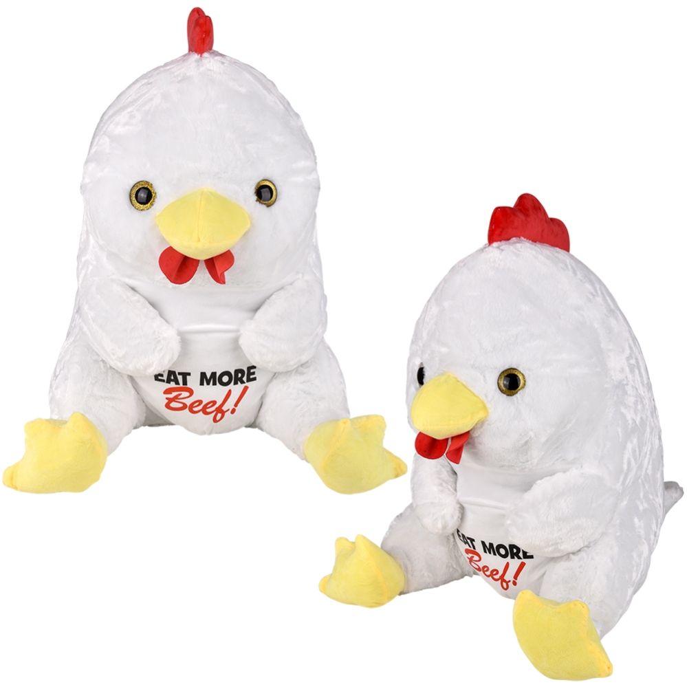 3 Wholesale (t) 23" Belly Buddy Chicken - Eat More Beef (ss) - WSD