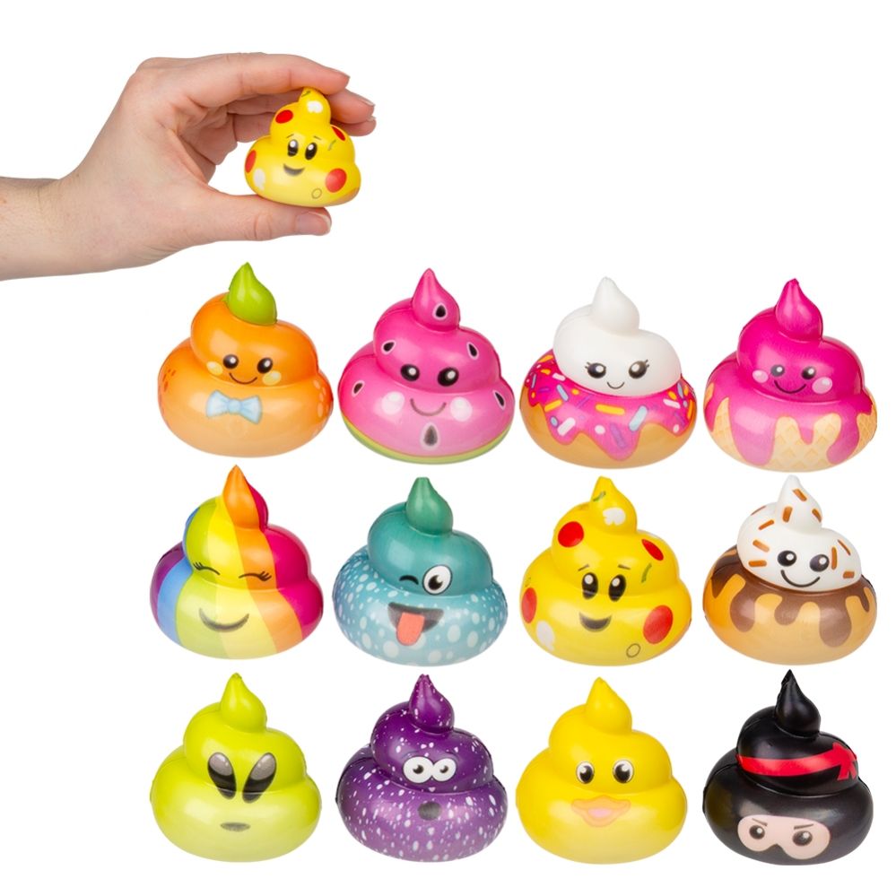600 pieces 2inch Squish Poop - Slime & Squishees - at - alltimetrading.com