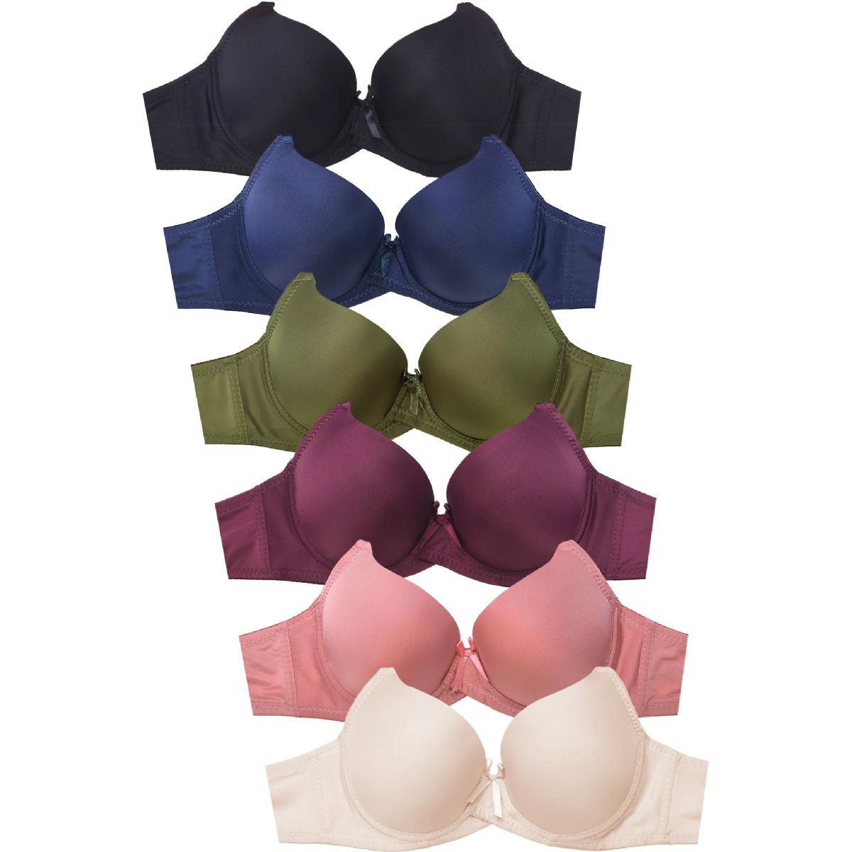 288 Pieces Sofra Ladies Full Cup Plain Bra B Cup - Womens Bras And Bra ...