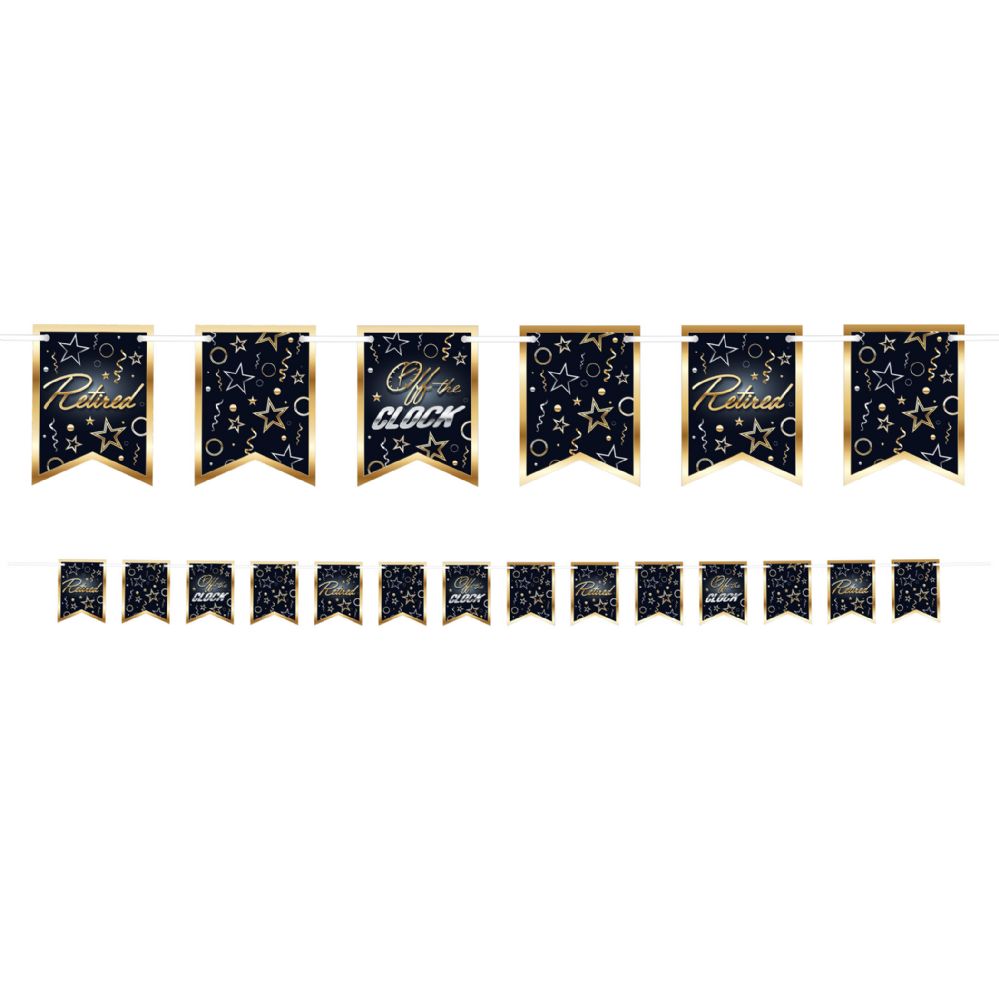12 pieces Happy Retirement Streamer - Streamers & Confetti - at ...