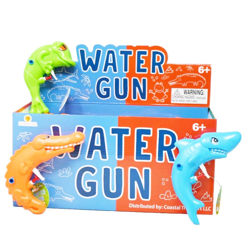 72 Pieces Shark Asst Water Gun - Water Guns - at - alltimetrading.com
