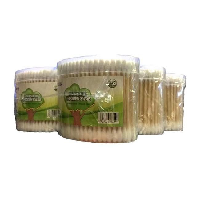 12 pieces Wood Q Tip/ Swab - Store - at - alltimetrading.com