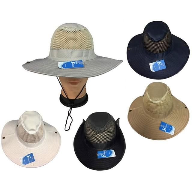 12 pieces Cowboy Style Boonie Hats - Assorted - Cowboy & Boonie Hat ...