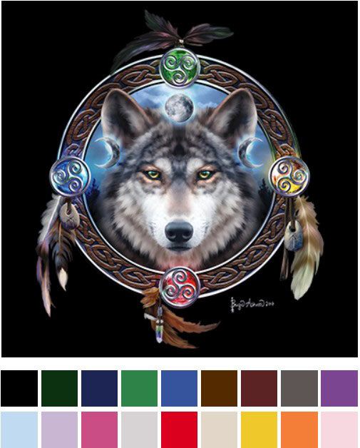 Bulk Transfer Celtic Wolf Guide - Wholesale Sock Deals