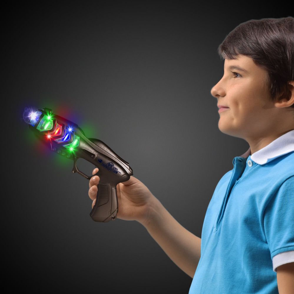 Bulk LED Spinning Orb Gun - Wholesale Sock Deals