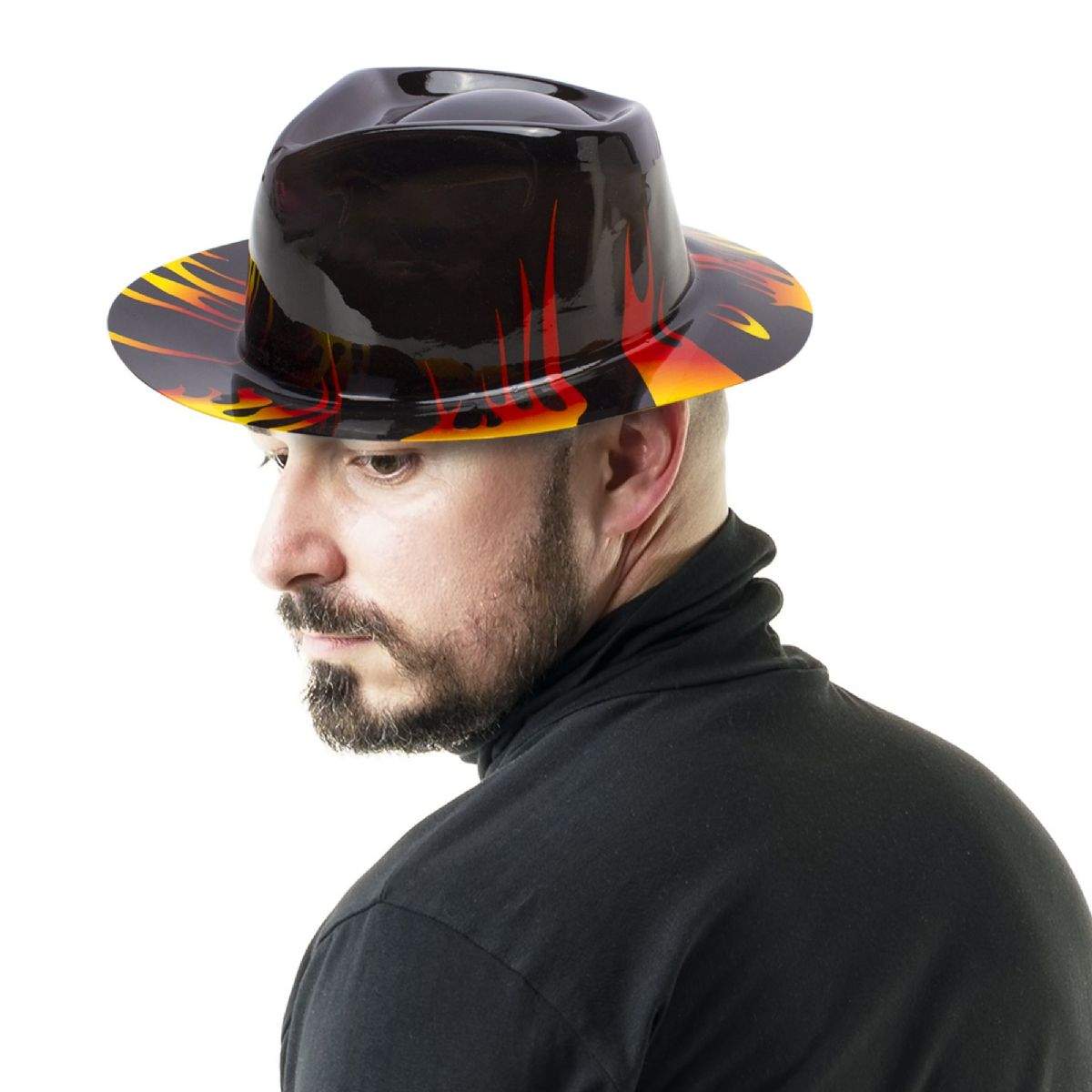 168 Pieces Flame Fedora Hats (12-Piece) - Costumes & Accessories - at ...