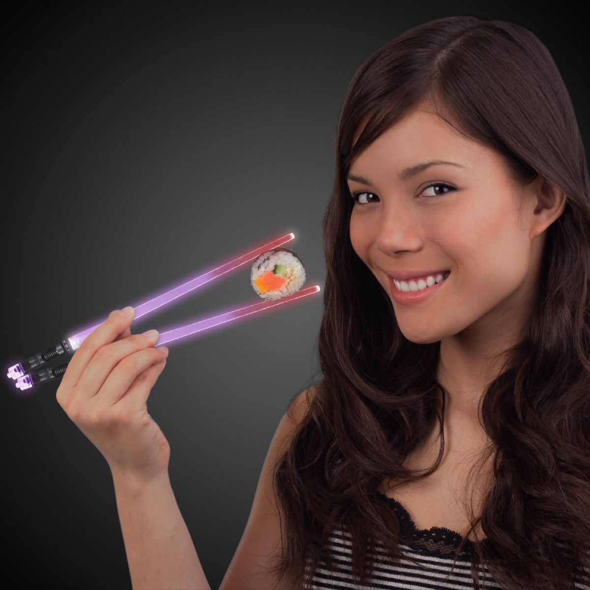 Led MultI-Color Chopsticks (12-Piece) - SB