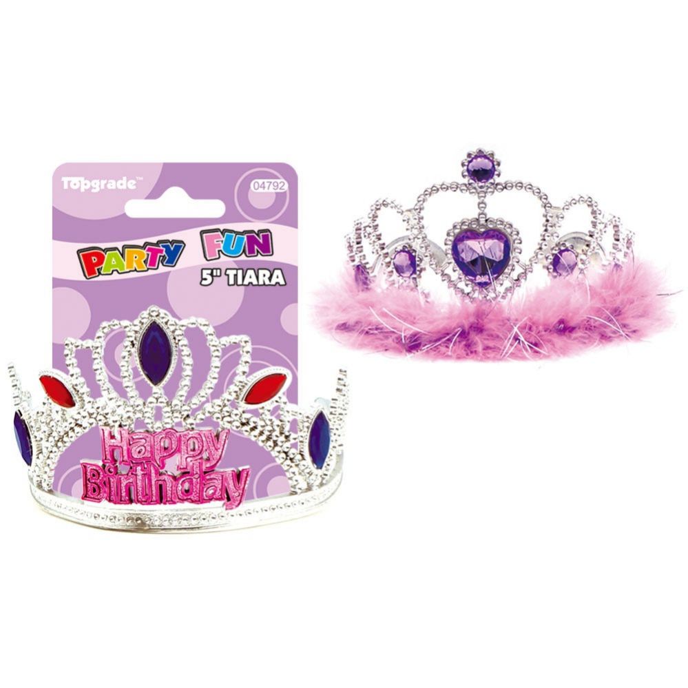288 Pieces 5" Birthday Tiara Purple - Party Hats & Tiara - at ...