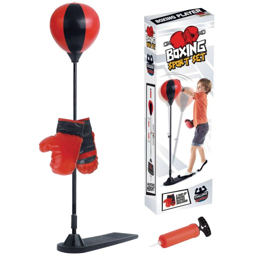 6 pieces Boxing Sport Set 54x17x9cm - Boys Toy Sets - at ...