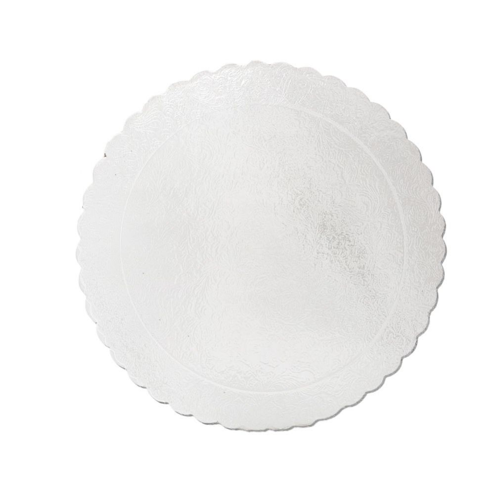 Bulk 12-inch White Cake Board - Wholesale Sock Deals