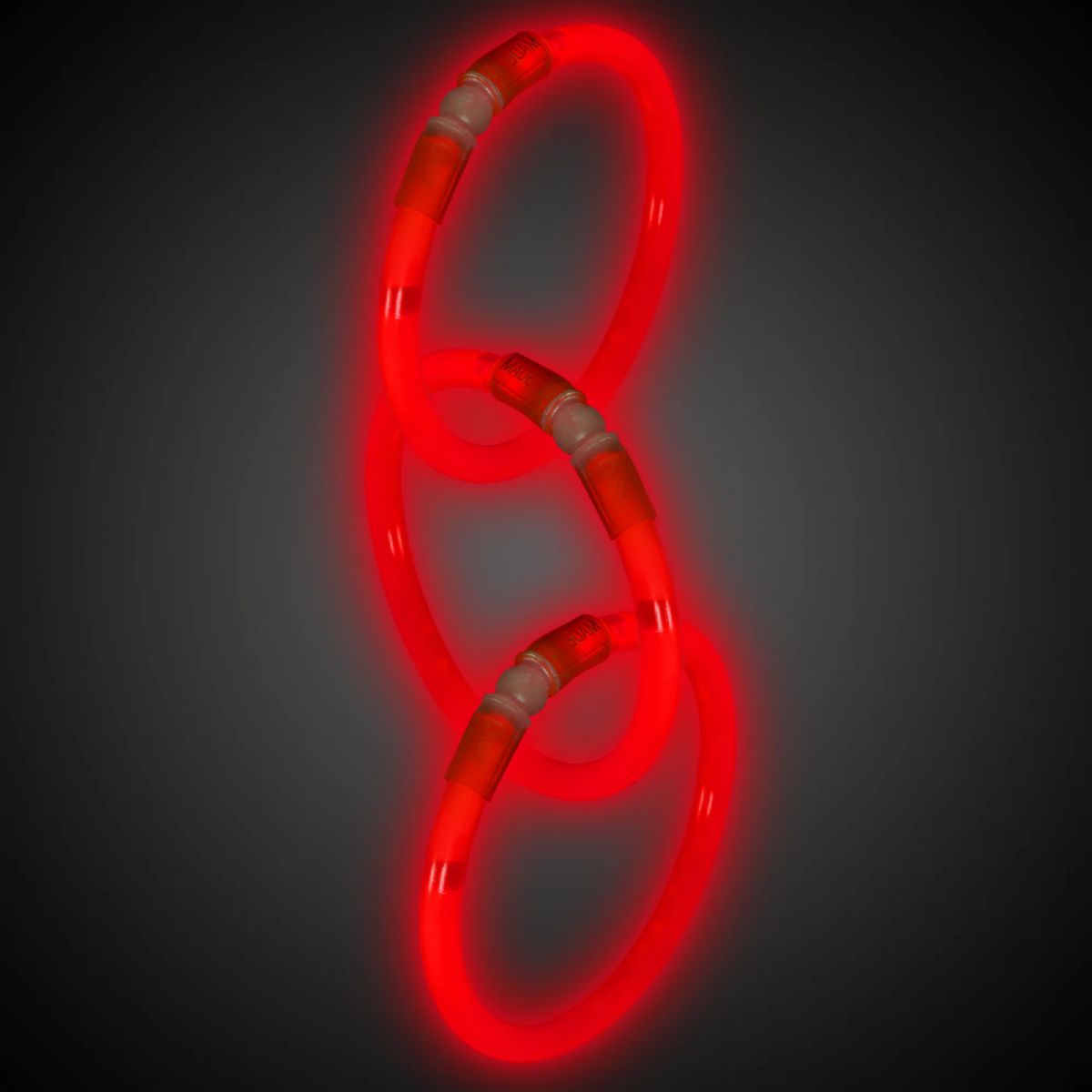 Red Glow Bracelets - SB