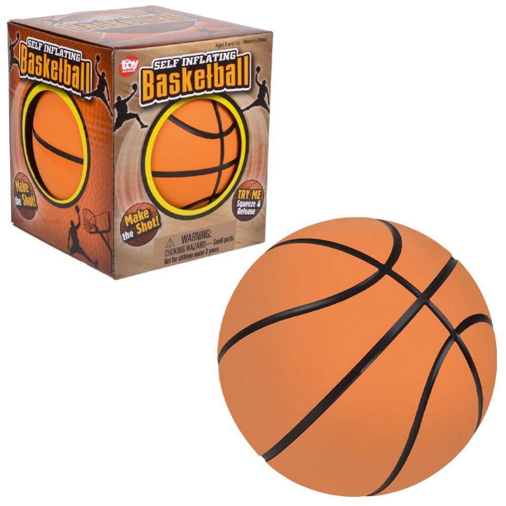 Bulk 5-inch SelF-Inflating Basketball - Wholesale Sock Deals